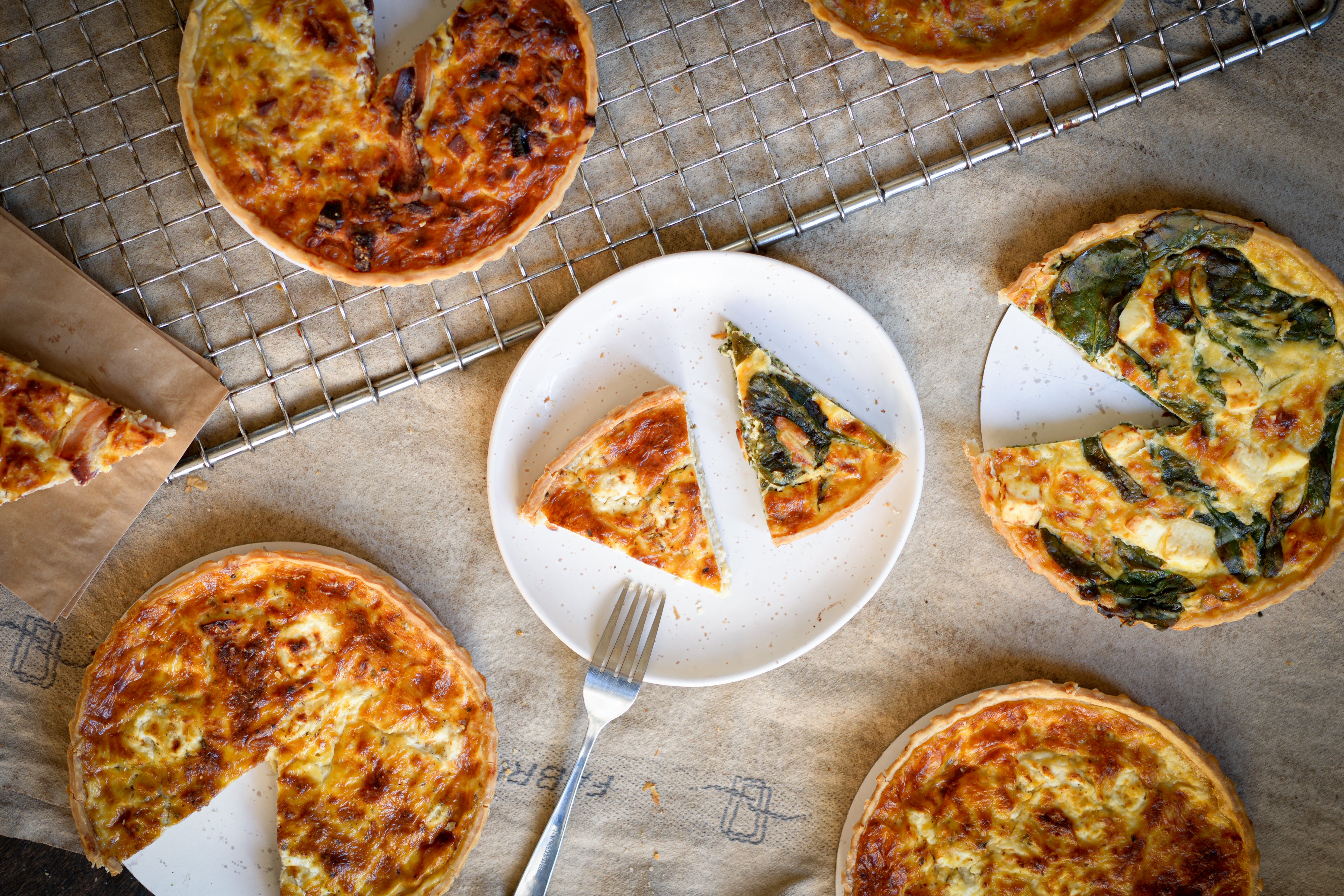 Large Quiche. | Wild Bakery
