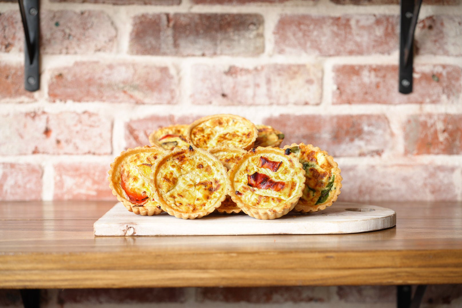 Quiche variety pack (box of 8) | Wild Bakery